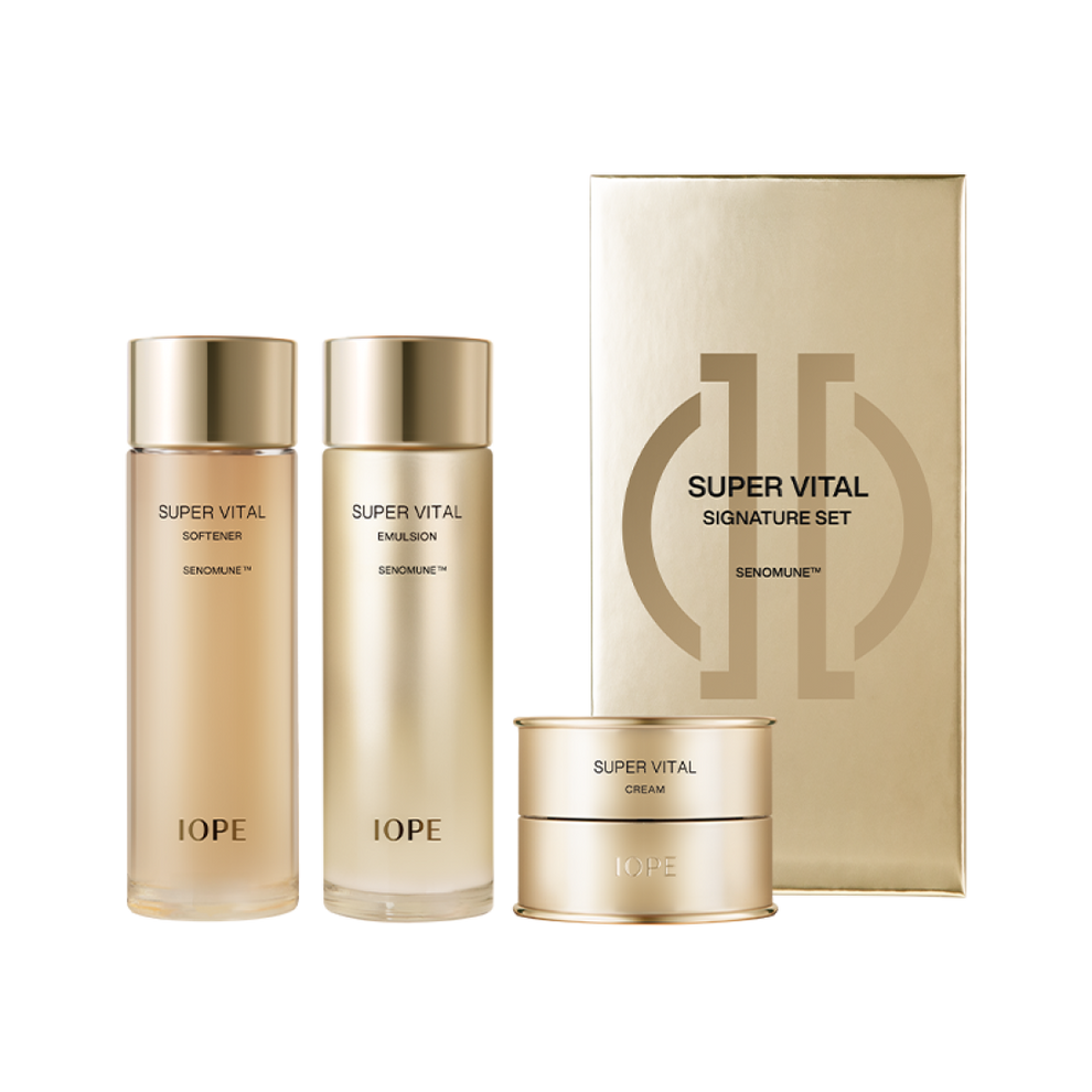 [EXCLUSIVE] IOPE Super Vital Emulsion, Softner and Cream Set – Global ...