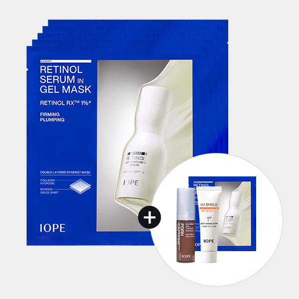 IOPE Retinol Serum Gel Mask 5ea – Global Amore Mall