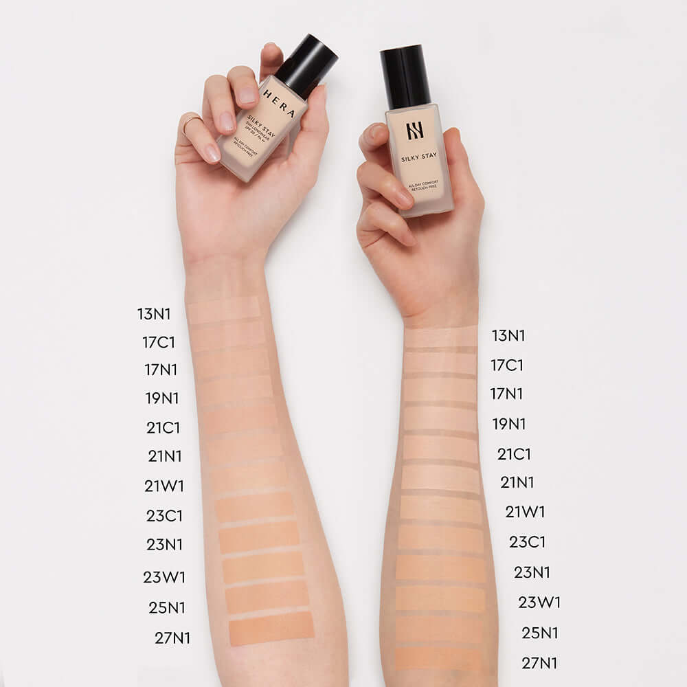 HERA Silky Stay Foundation 24h Longwear PA++ – Amore Mall