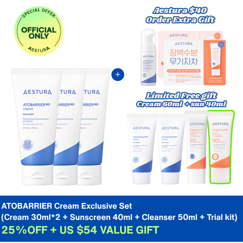 [Official]AESTURA ATOBARRIER365 Cream & Free Gift I 80ml – Global Amore ...