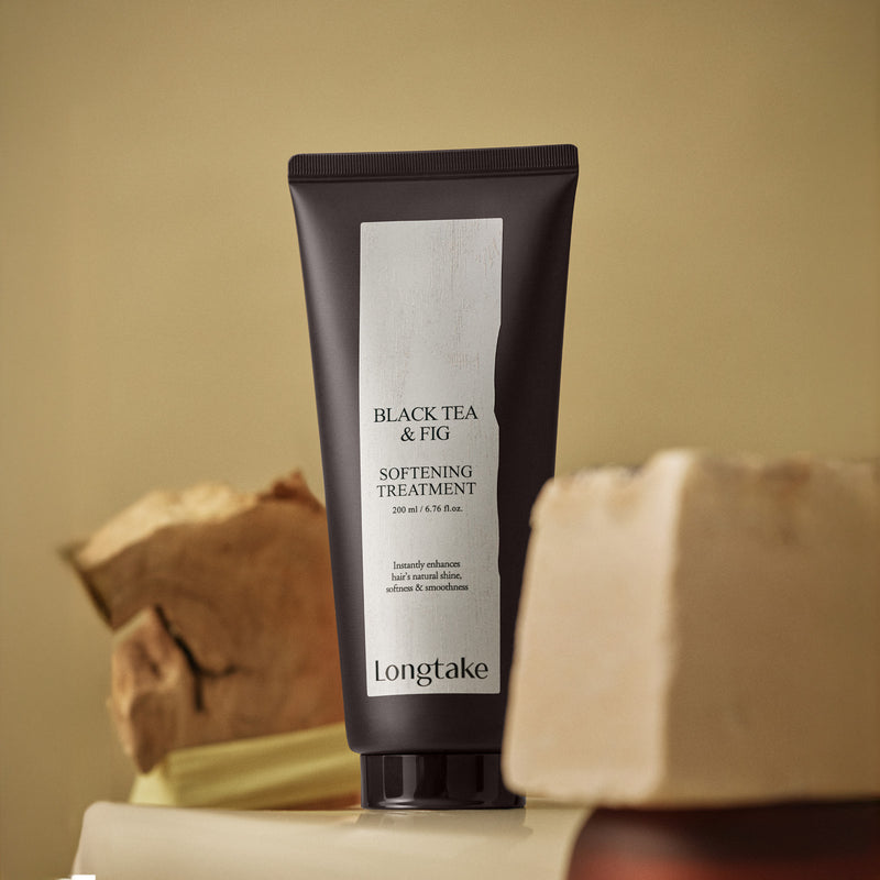 Longtake Black tea & fig softening treatment 200ML – Global Amore Mall