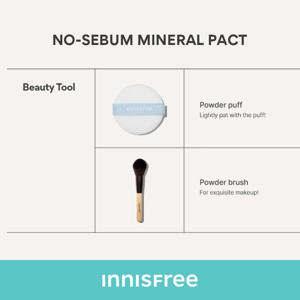 INNISFREE No sebum Mineral Pact 8.5G – Global Amore Mall